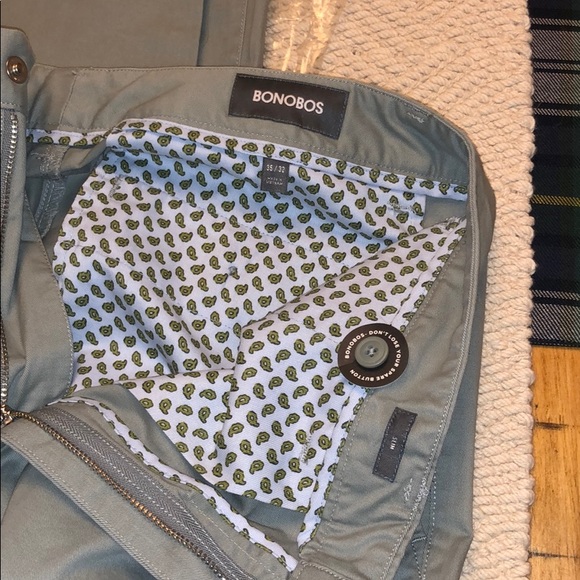 Bonobos | Pants | Nwt Bonobos Slim Fit Stretch Washed Chino | Poshmark